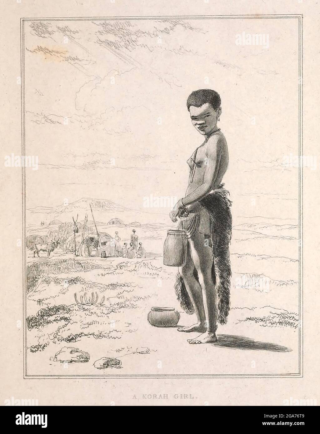 Hottentot woman hi-res stock photography and images - Alamy