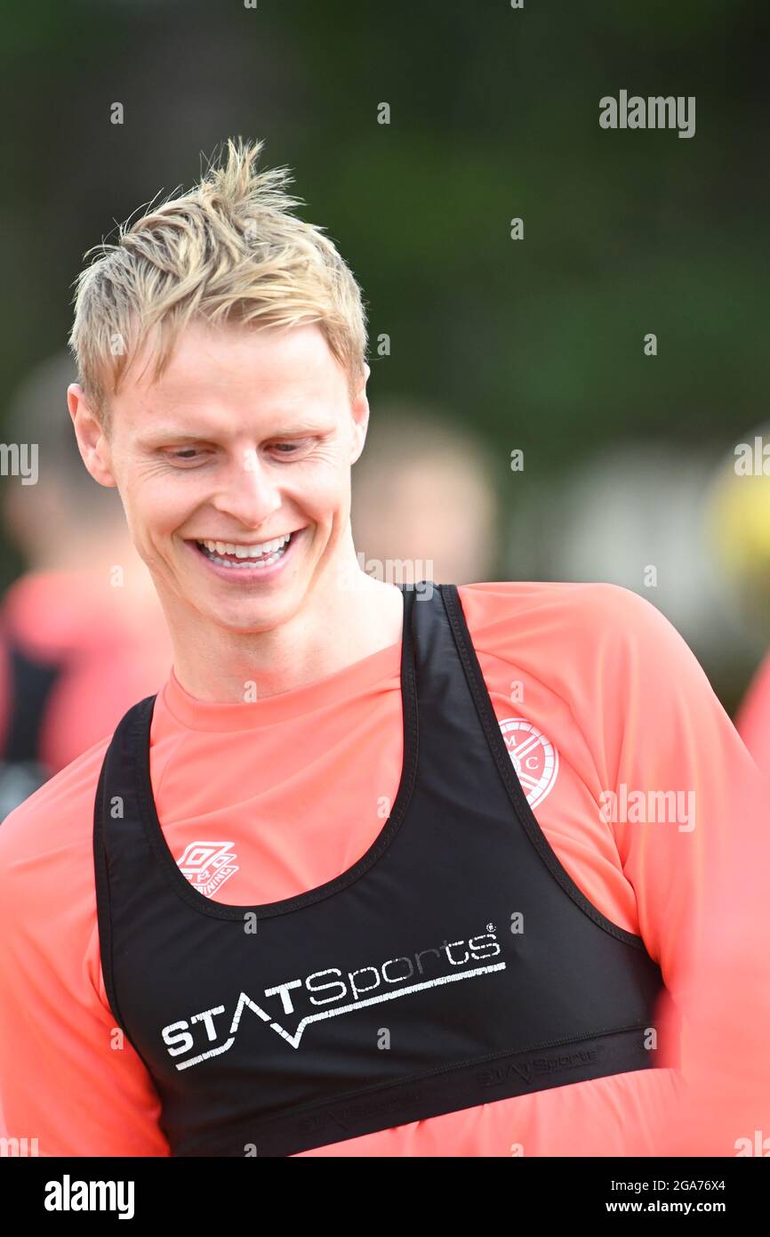 Oriam Sports Centre Edinburgh.Scotland UK.29th July-21 Gary Mackay ...