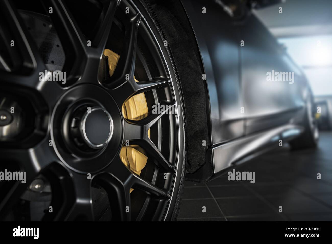 Performance Vehicle Alloy Wheel with Low Profile High Speeds Sport Tire ...