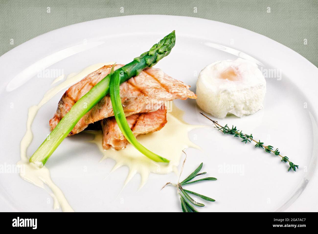 Fresh Fish Plate Presentation