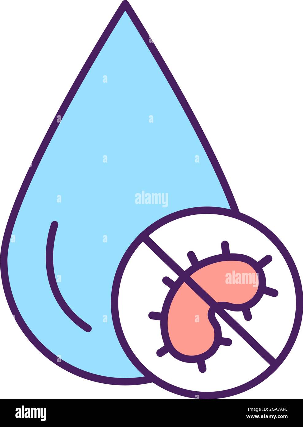 Hygiene promotion RGB color icon Stock Vector Image & Art - Alamy