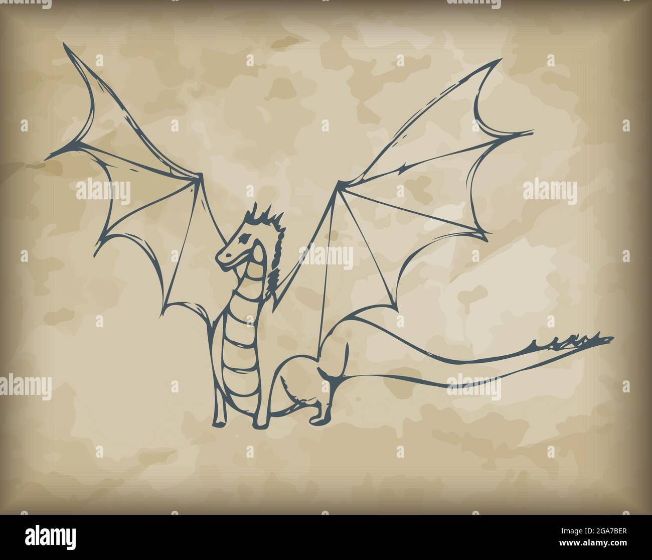 Paper art castle on Stock Vector Images - Alamy