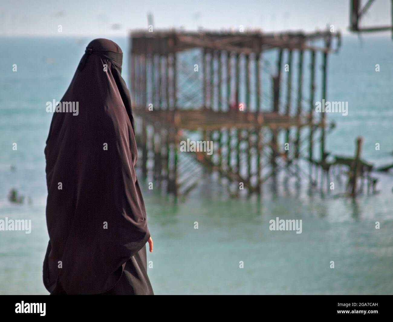 Burka beach hi-res stock photography and images - Alamy