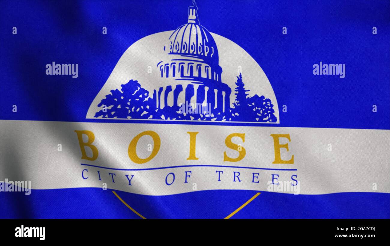 Boisean flag hi-res stock photography and images - Alamy