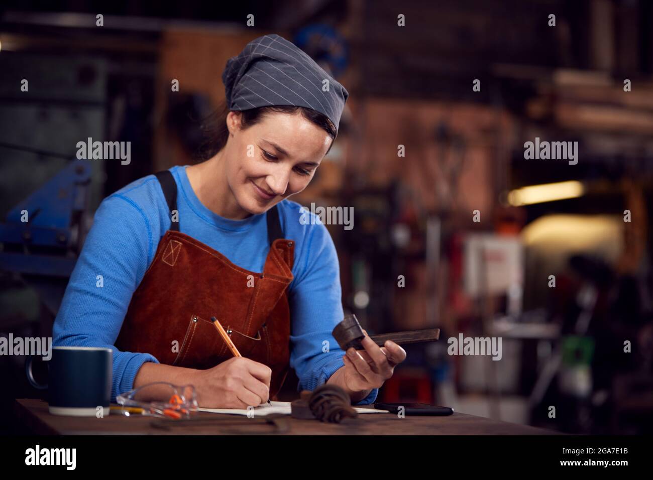 Female blacksmith hi-res stock photography and images - Alamy