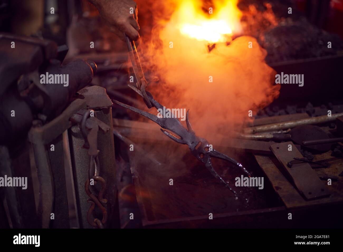 Blacksmith iron water hi-res stock photography and images - Alamy