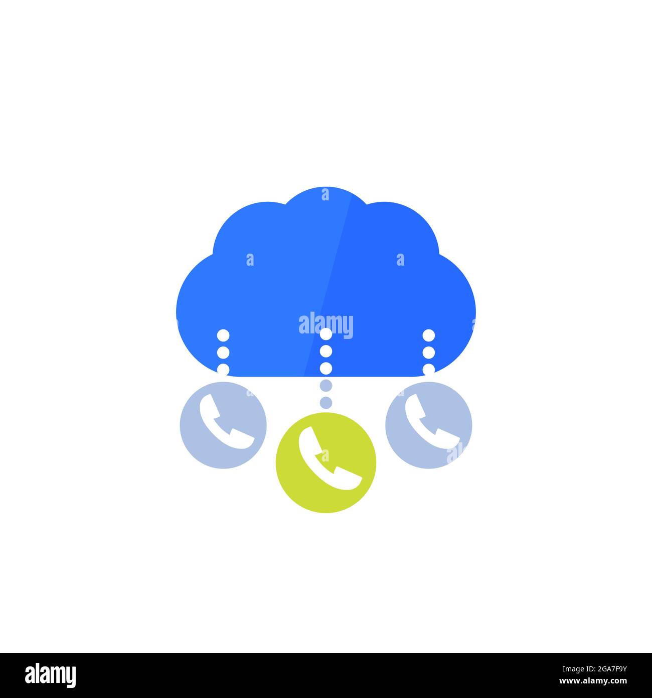 Voip telephony icon, vector art Stock Vector Image & Art - Alamy