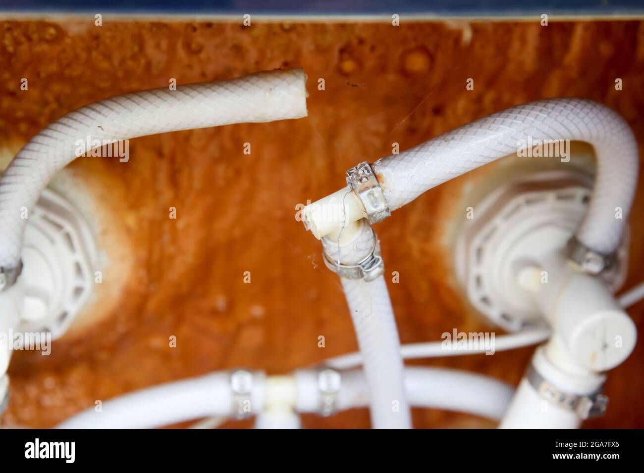 Hot tub connector hi-res stock photography and images - Alamy