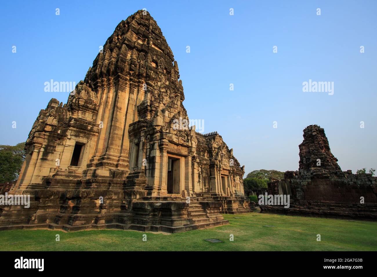 Pimai ancient city in north of Thailand Stock Photo - Alamy