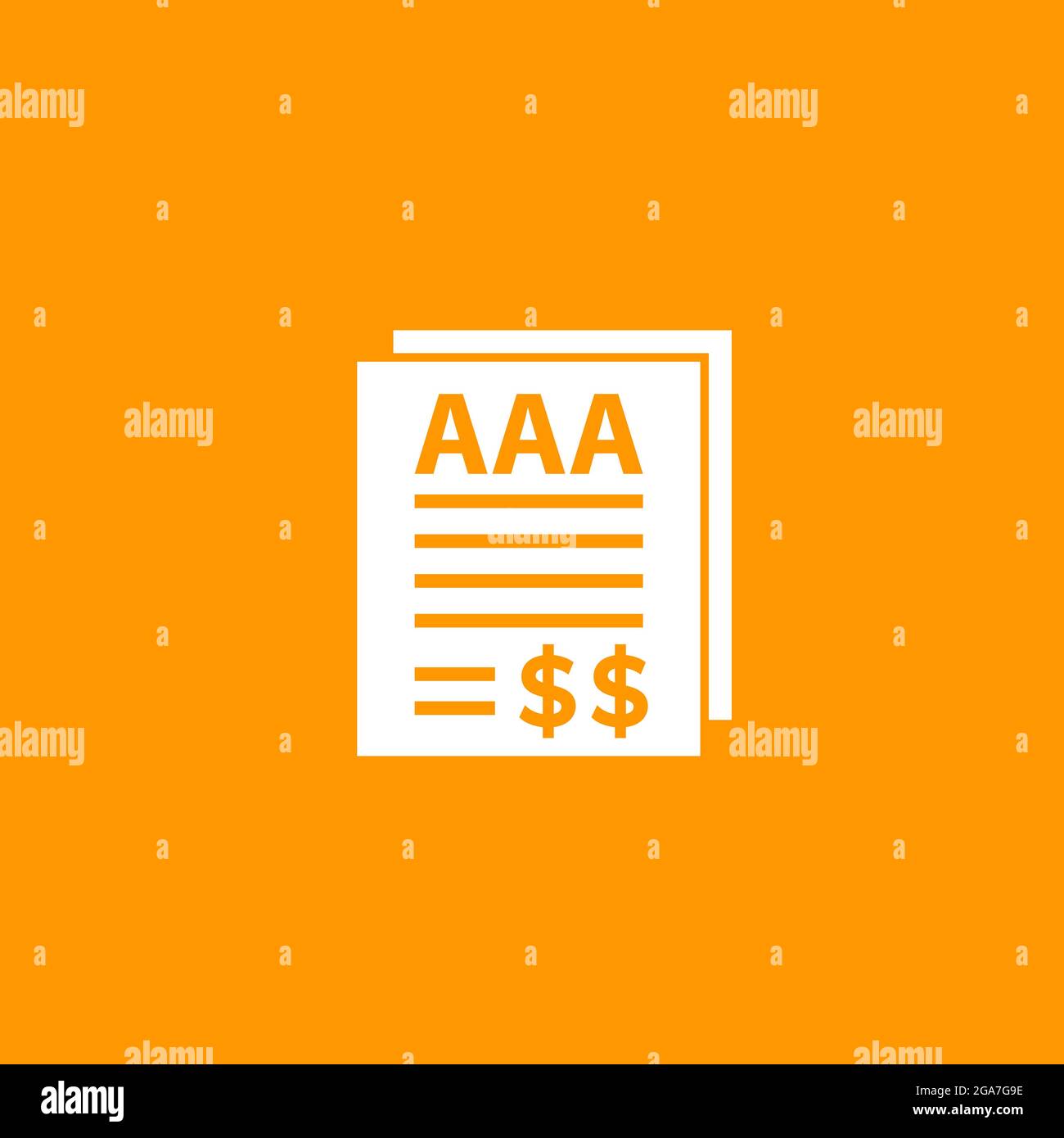 credit rating icon, finance vector Stock Vector Image & Art - Alamy
