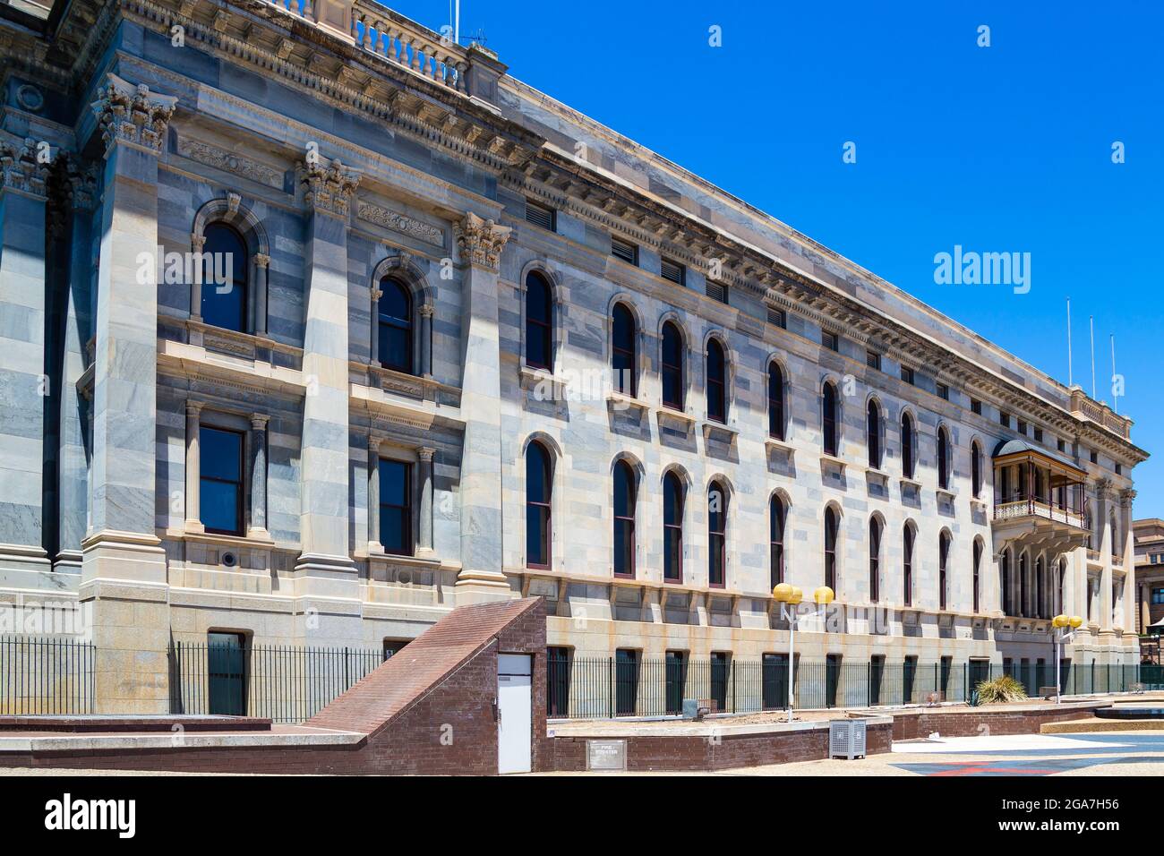 Parliament of South Australia building, Adelaide, Australia Stock Photo ...
