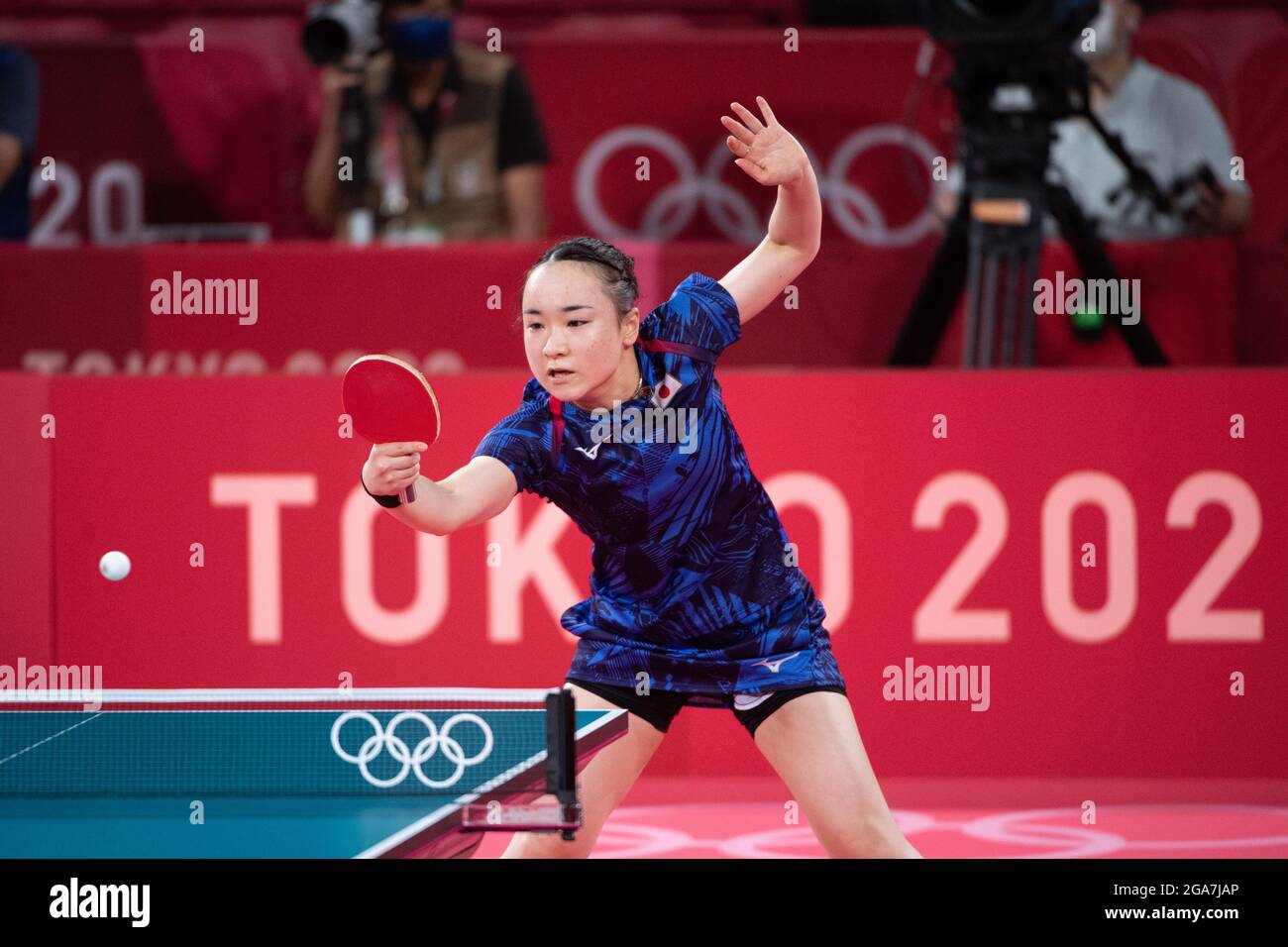 ITO Mima (JPN) women's singles bronze medal match Table Tennis JULY 29 ...