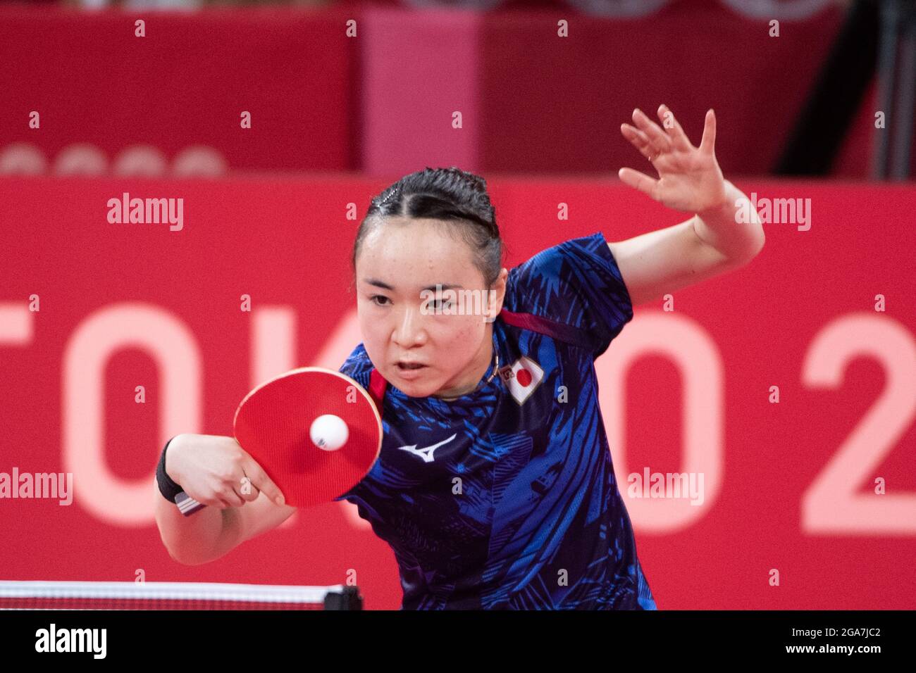 ITO Mima (JPN) women's singles bronze medal match Table Tennis JULY 29 ...