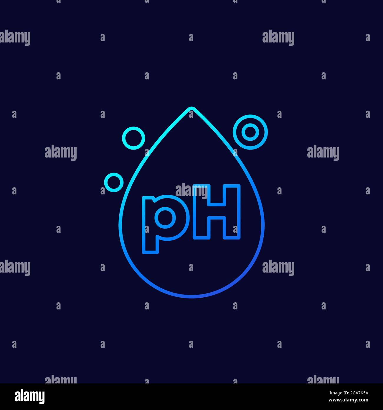 Ph neutral skin balance Stock Vector Images - Alamy