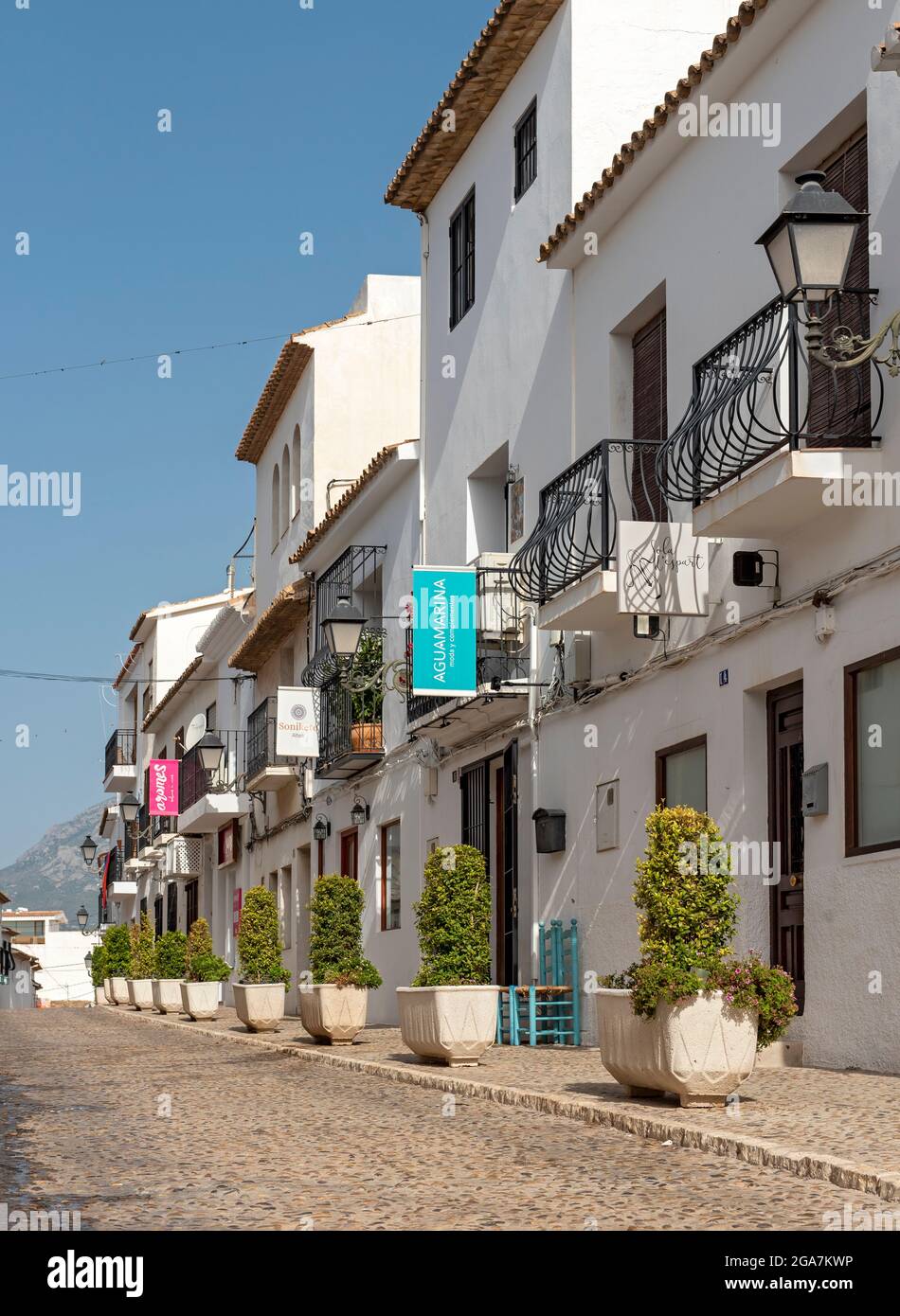 Altea streets hi-res stock photography and images - Alamy