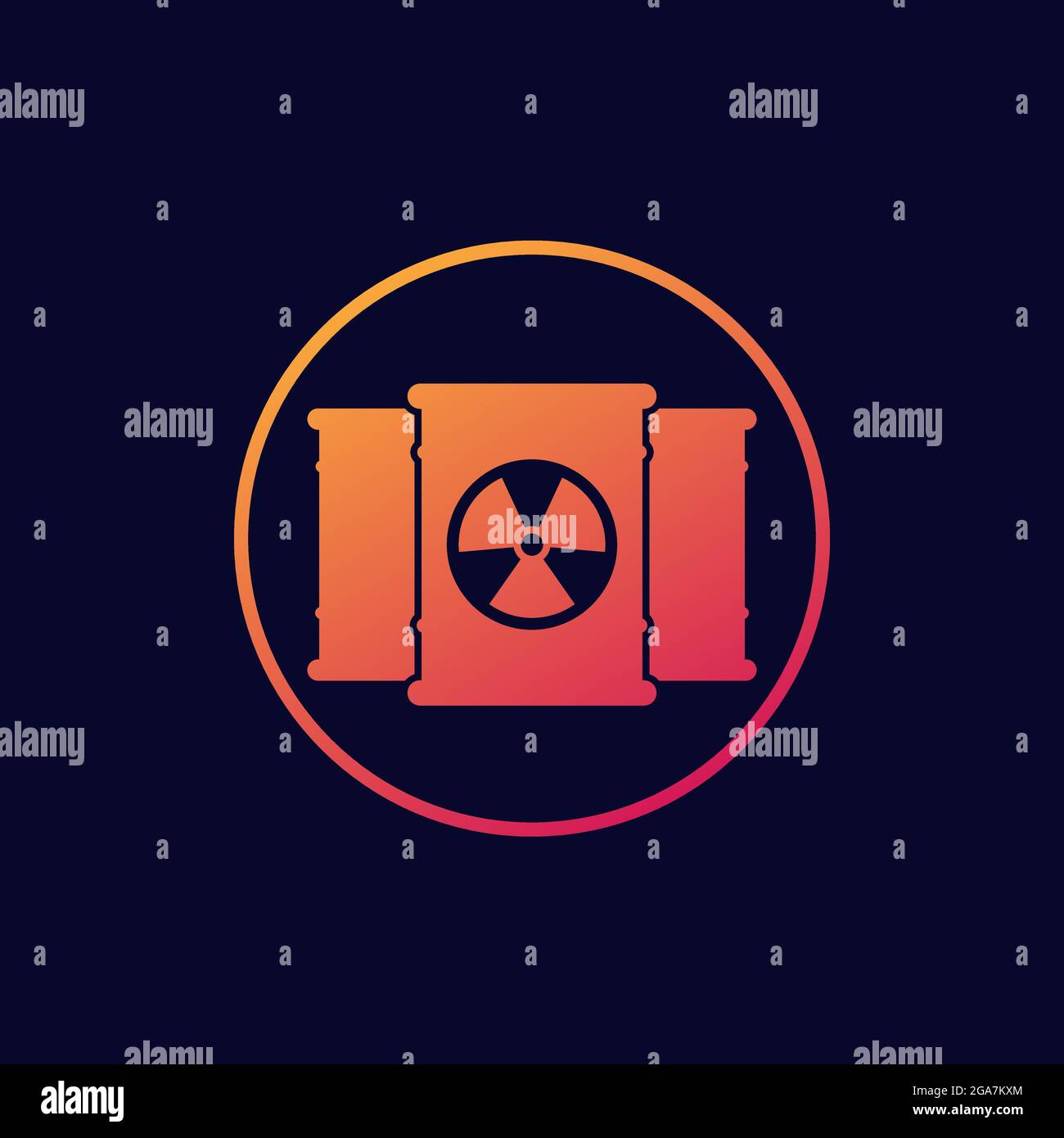 Nuclear Waste Disposal Stock Vector Images - Alamy