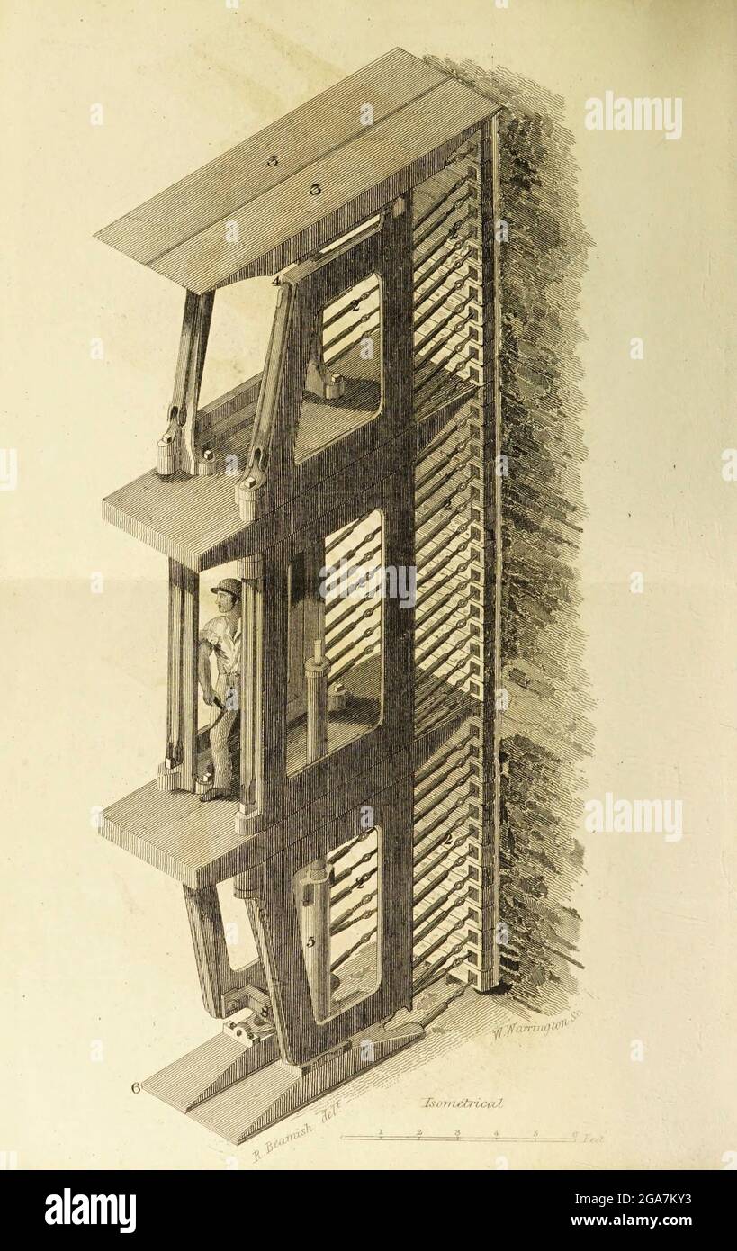 The Thames Tunnel is a tunnel beneath the River Thames in London ...