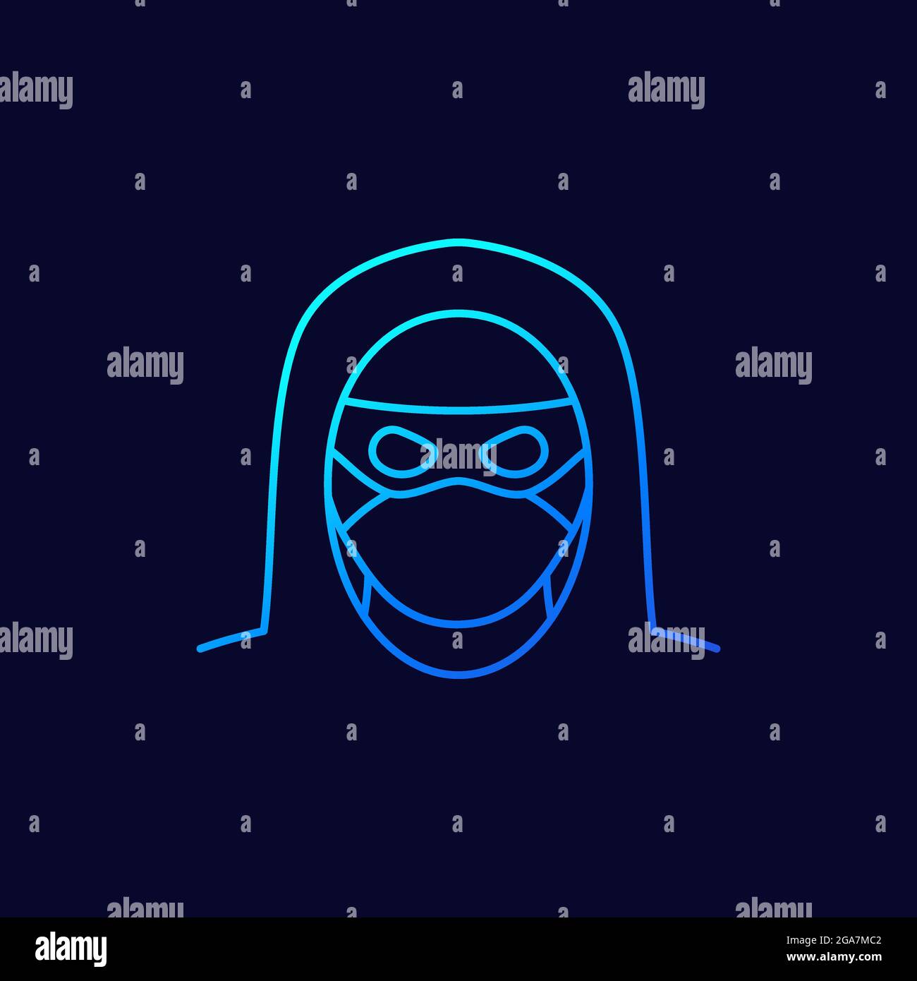 criminal or thief icon, line design Stock Vector Image & Art - Alamy