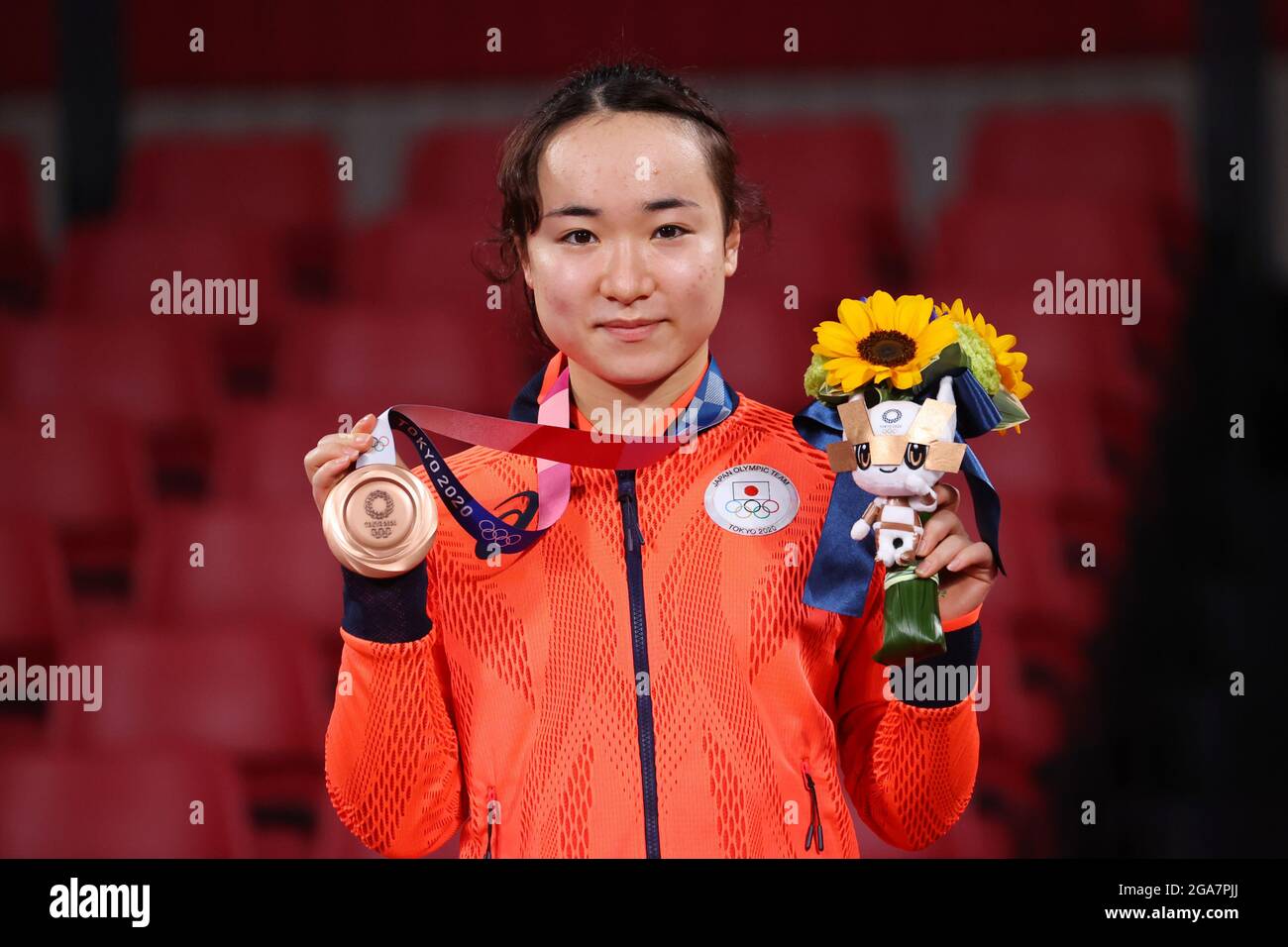 Tokyo, Japan. 29th July, 2021. Mima Ito (JPN) Table Tennis : Women's ...