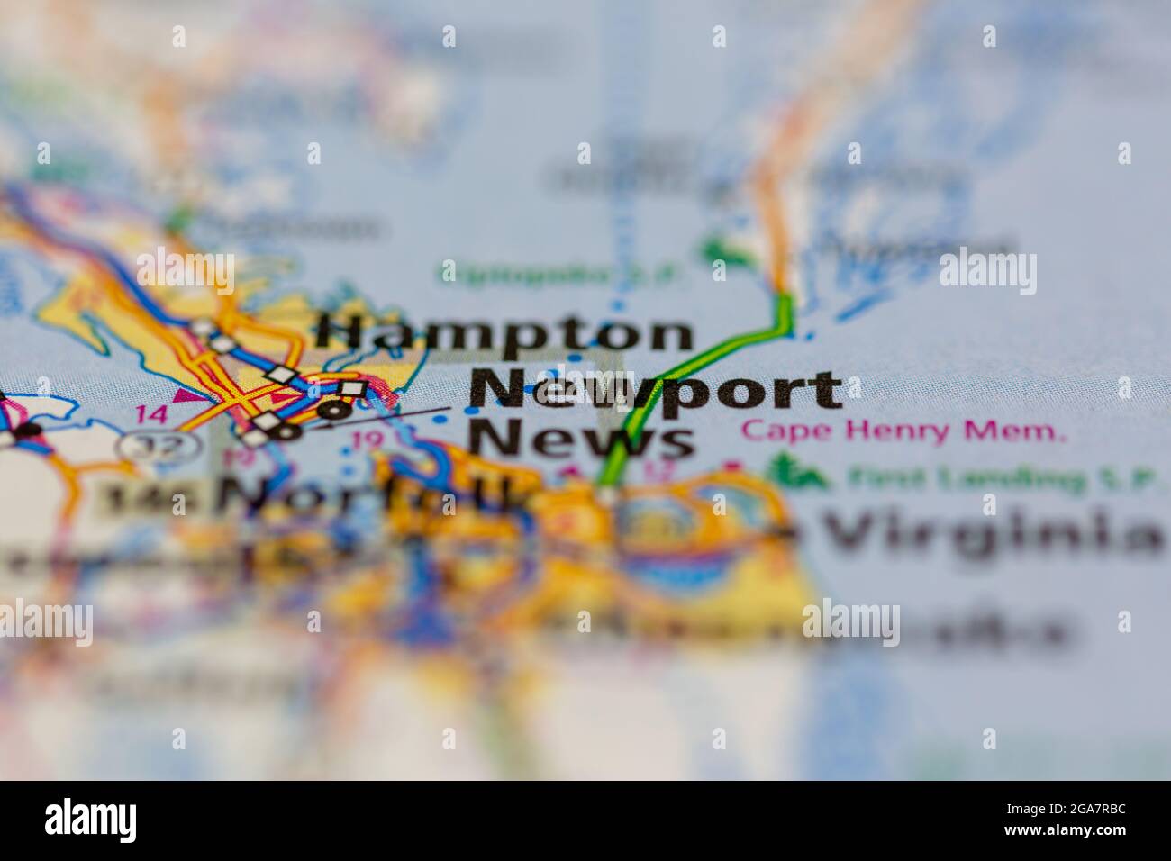 Map of newport hi-res stock photography and images - Alamy