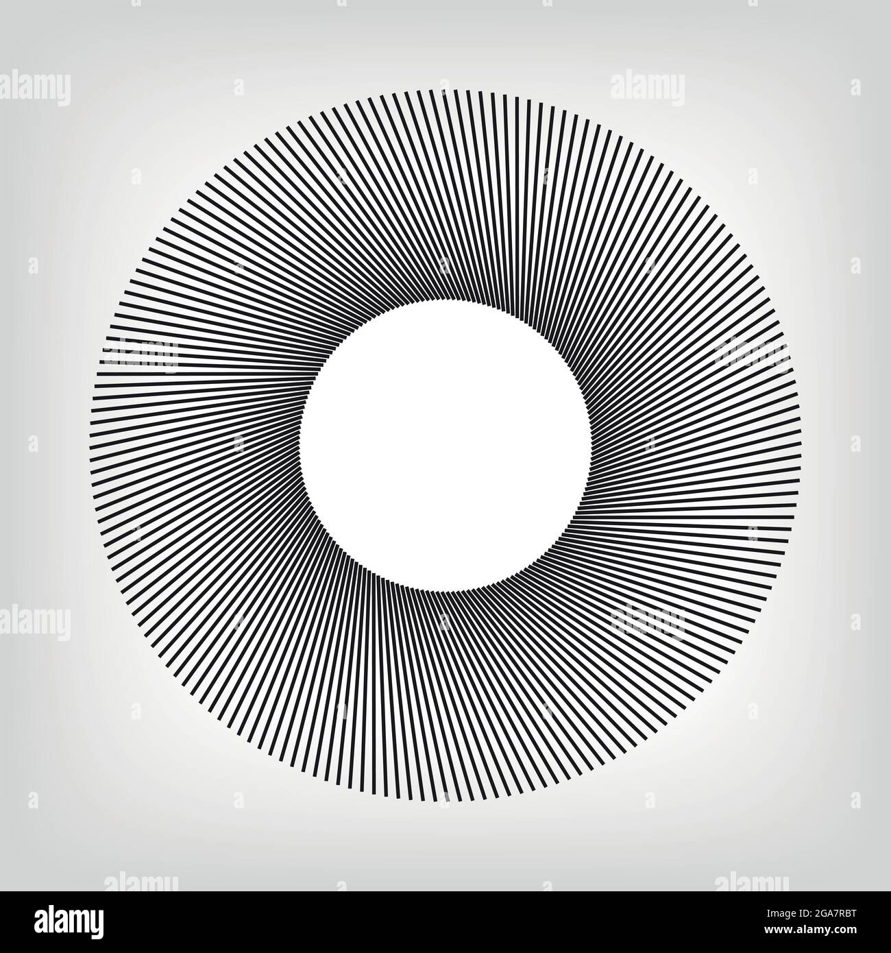 Flat Shaped Straight Lines, Cricle Line Abstract. Graphic shape of ...