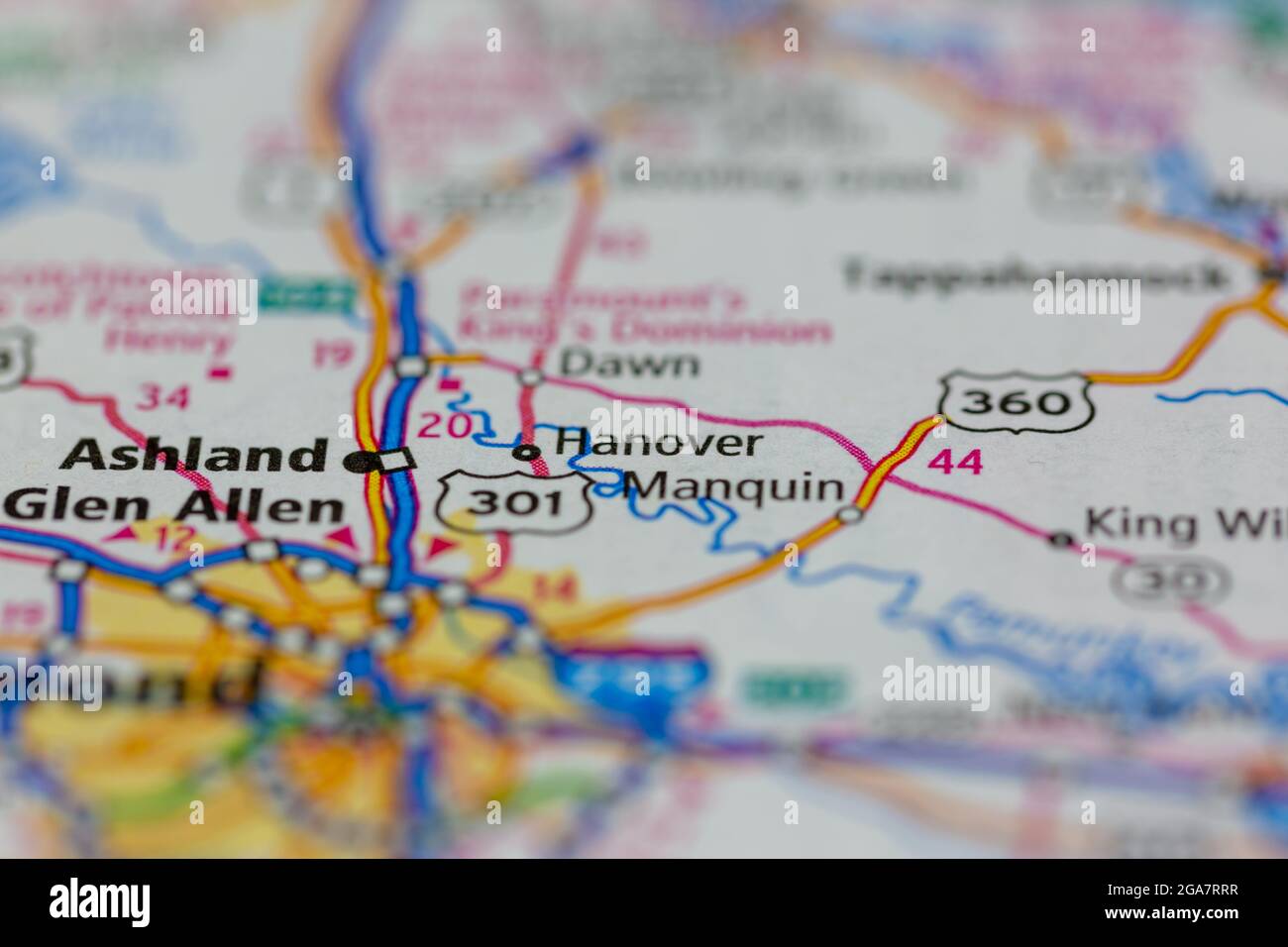 Hanover on a map hi-res stock photography and images - Alamy