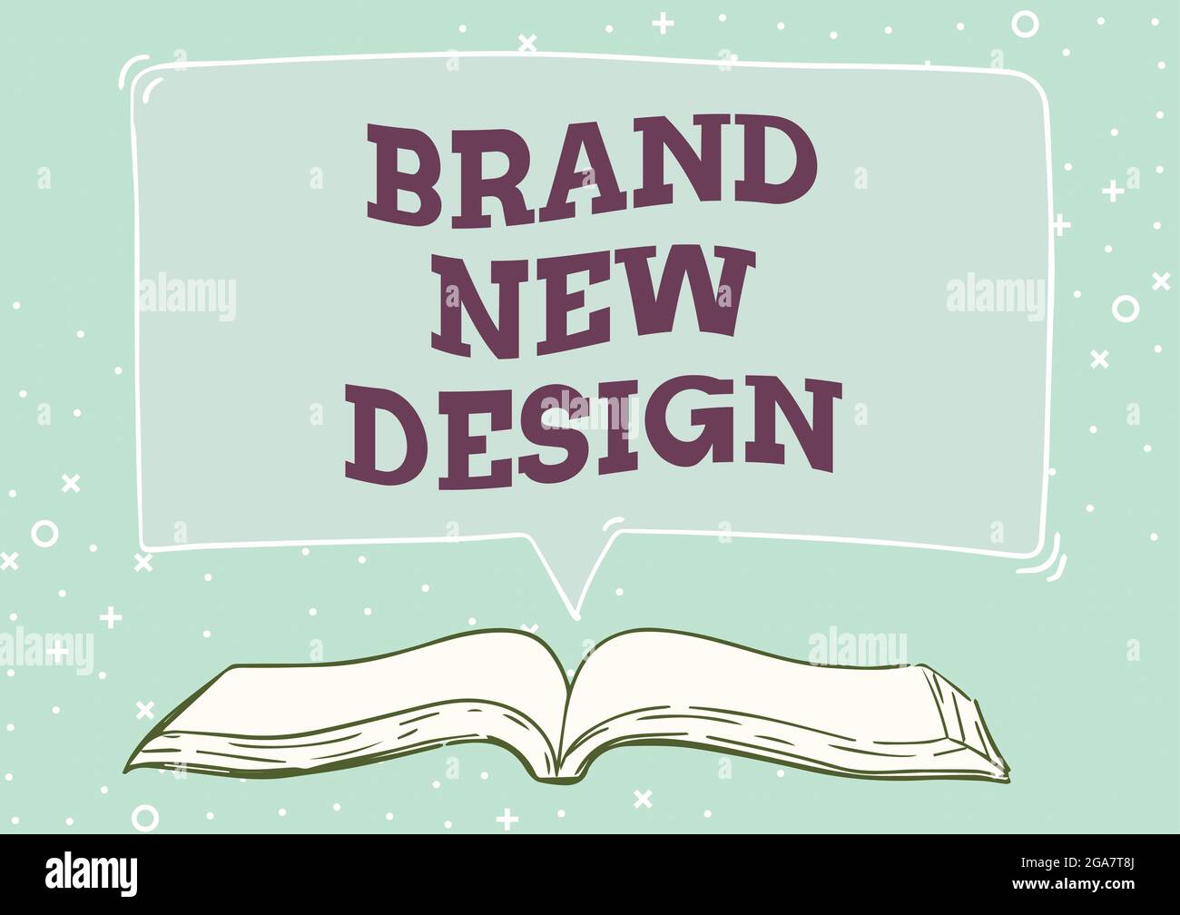 Handwriting text Brand New Design. Word Written on Brainstorming About Branding Strategy and ...