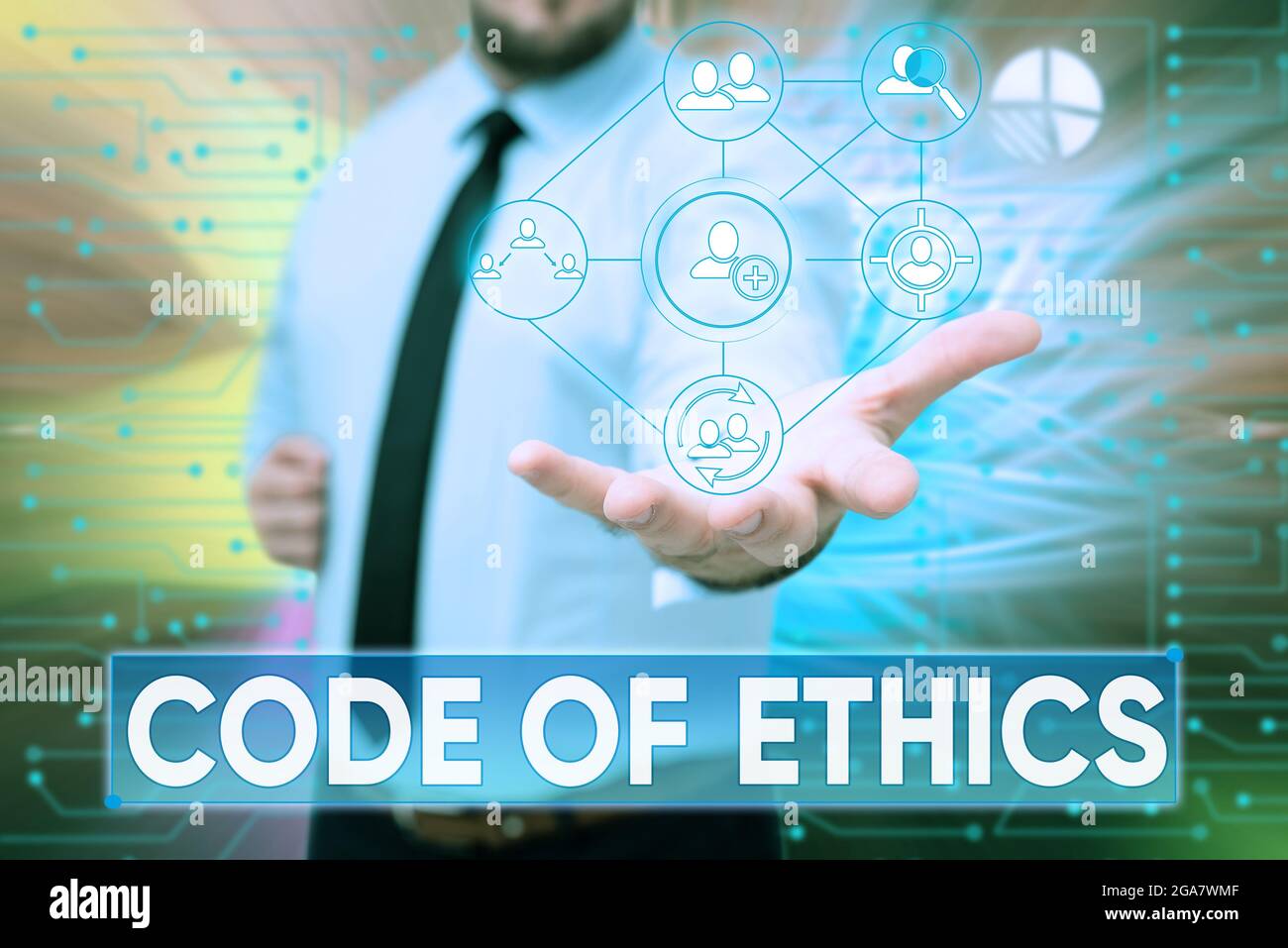 Handwriting text Code Of Ethics. Business approach basic guide for ... Handwriting text Code Of Ethics. Business approach basic guide for ...