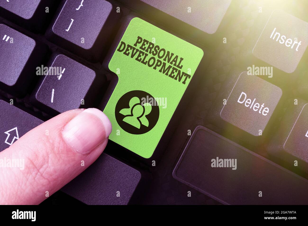 Inspiration showing sign Personal Development. Business overview ...