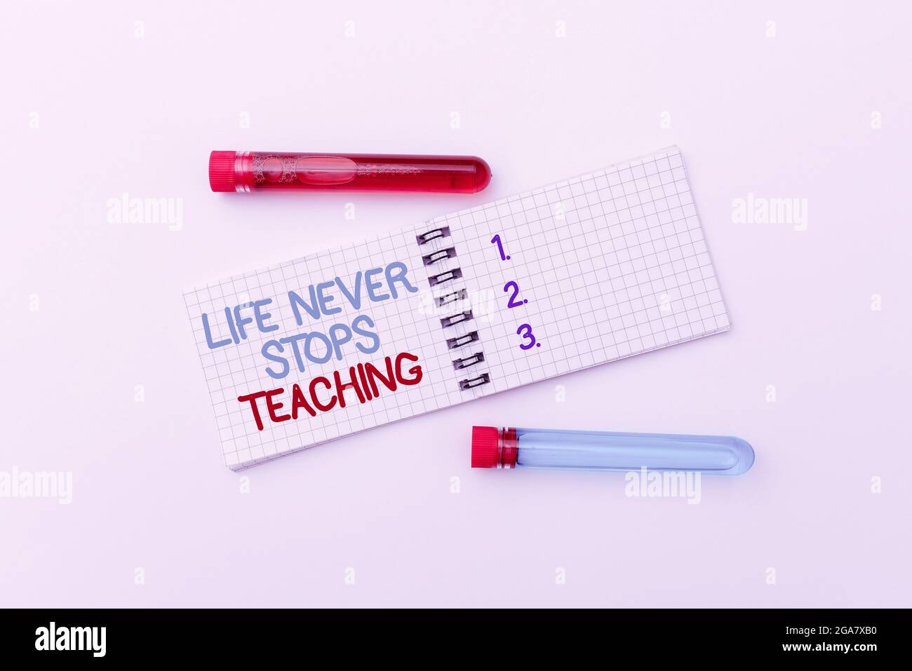 Conceptual caption Life Never Stops Teaching. Word Written on keep ... Conceptual caption Life Never Stops Teaching. Word Written on keep ...