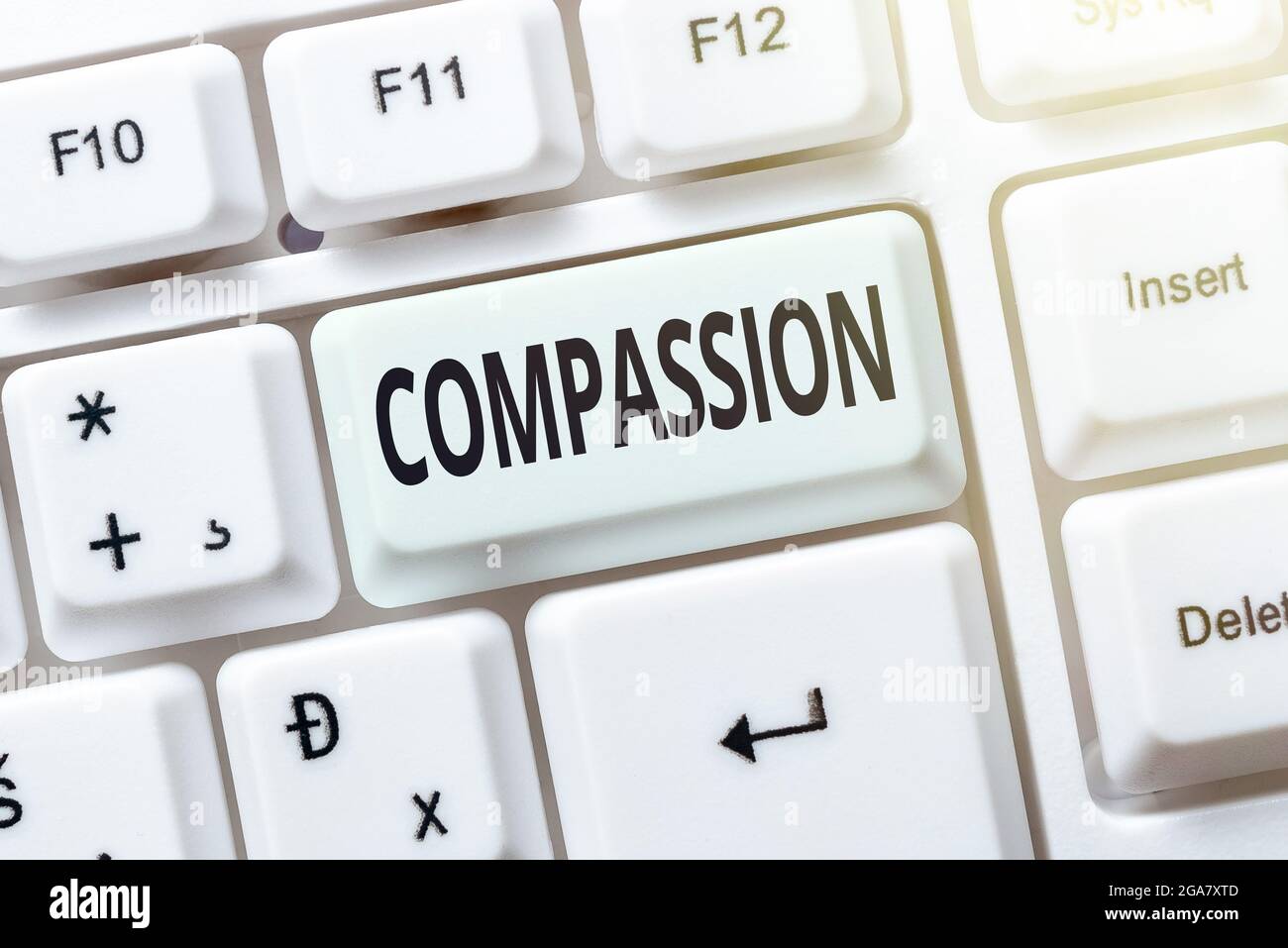 Inspiration showing sign Compassion. Word for empathy and concern for ...