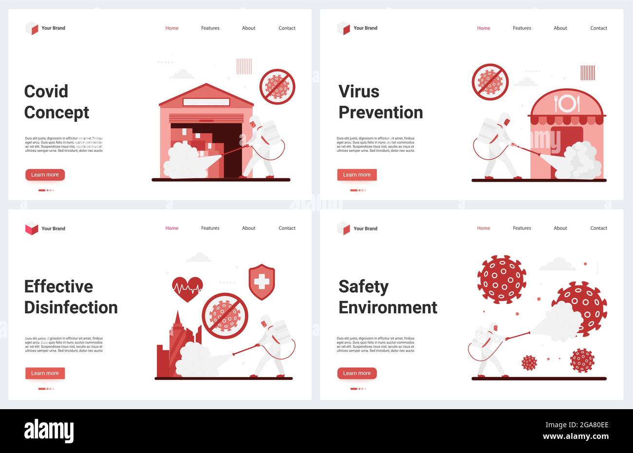 Coronavirus prevention, preventive measures to disinfect viral ...