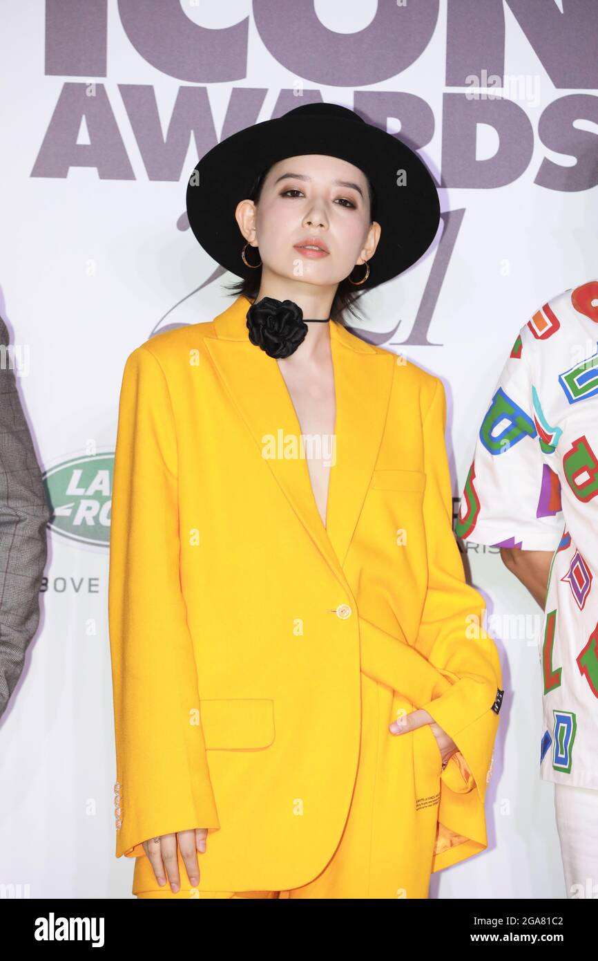 Chinese singer Dany Lee attends the annual ceremony of Instyle in ...