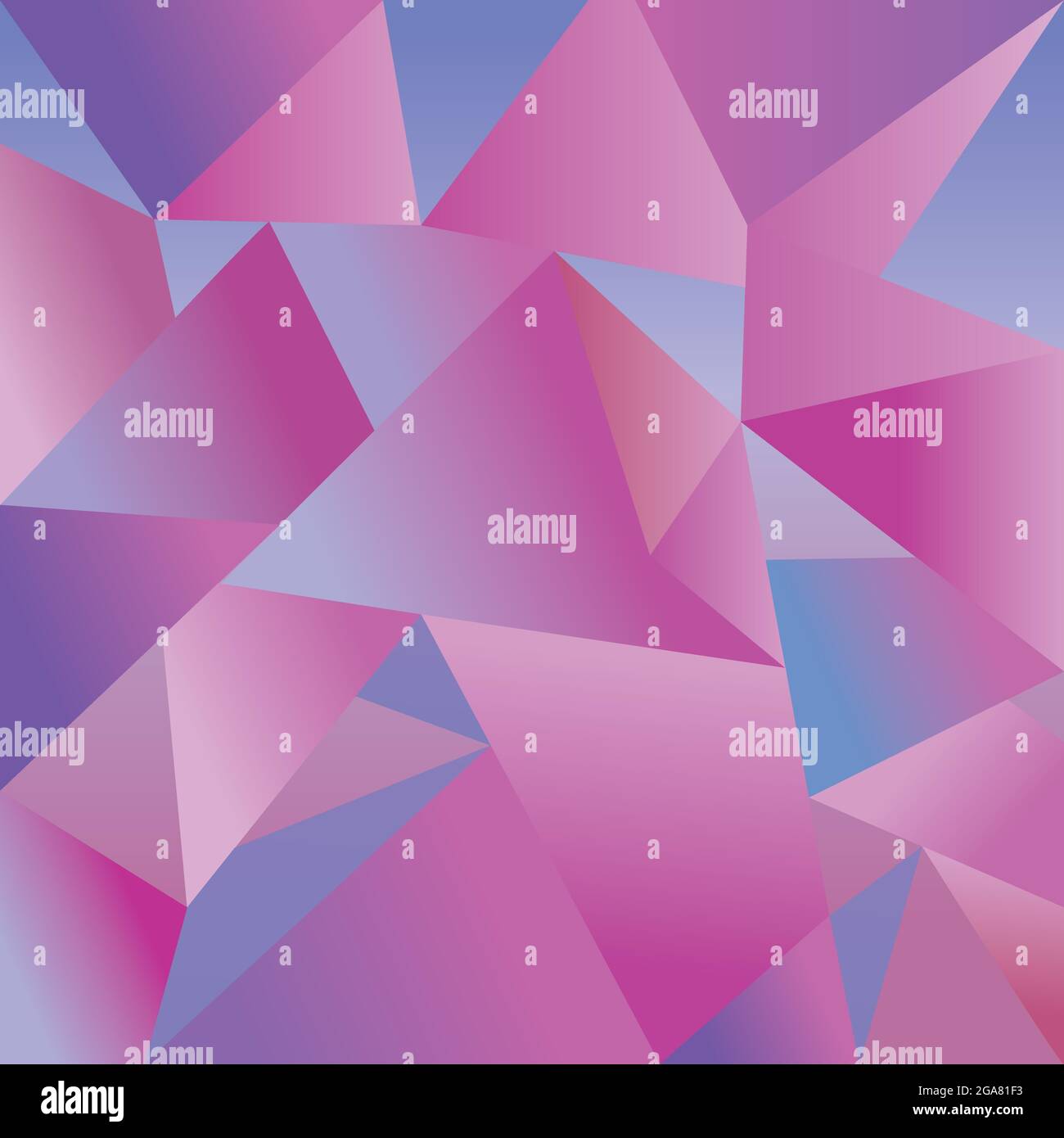 Abstract gradient and angular shapes in pink blue and purple Stock ...