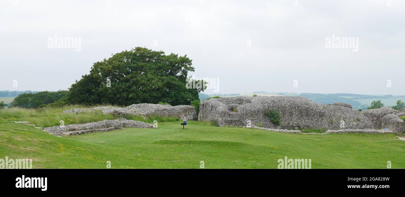 Old Sarum, Wiltshire. England Stock Photo - Alamy