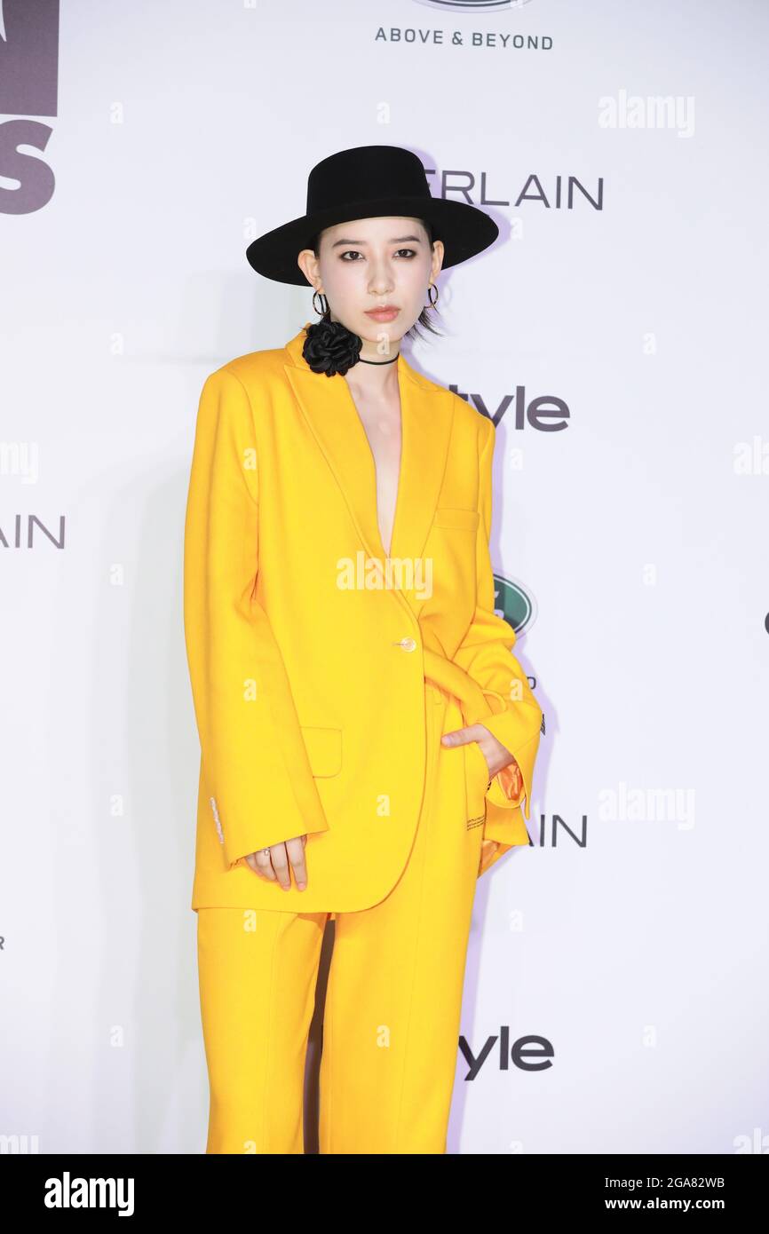 Chinese singer Dany Lee attends the annual ceremony of Instyle in ...