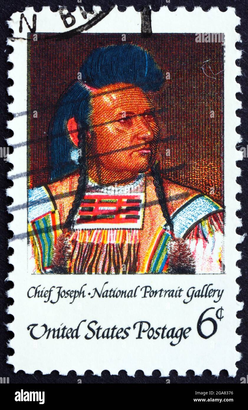 UNITED STATES OF AMERICA - CIRCA 1968: a stamp printed in the USA shows ...