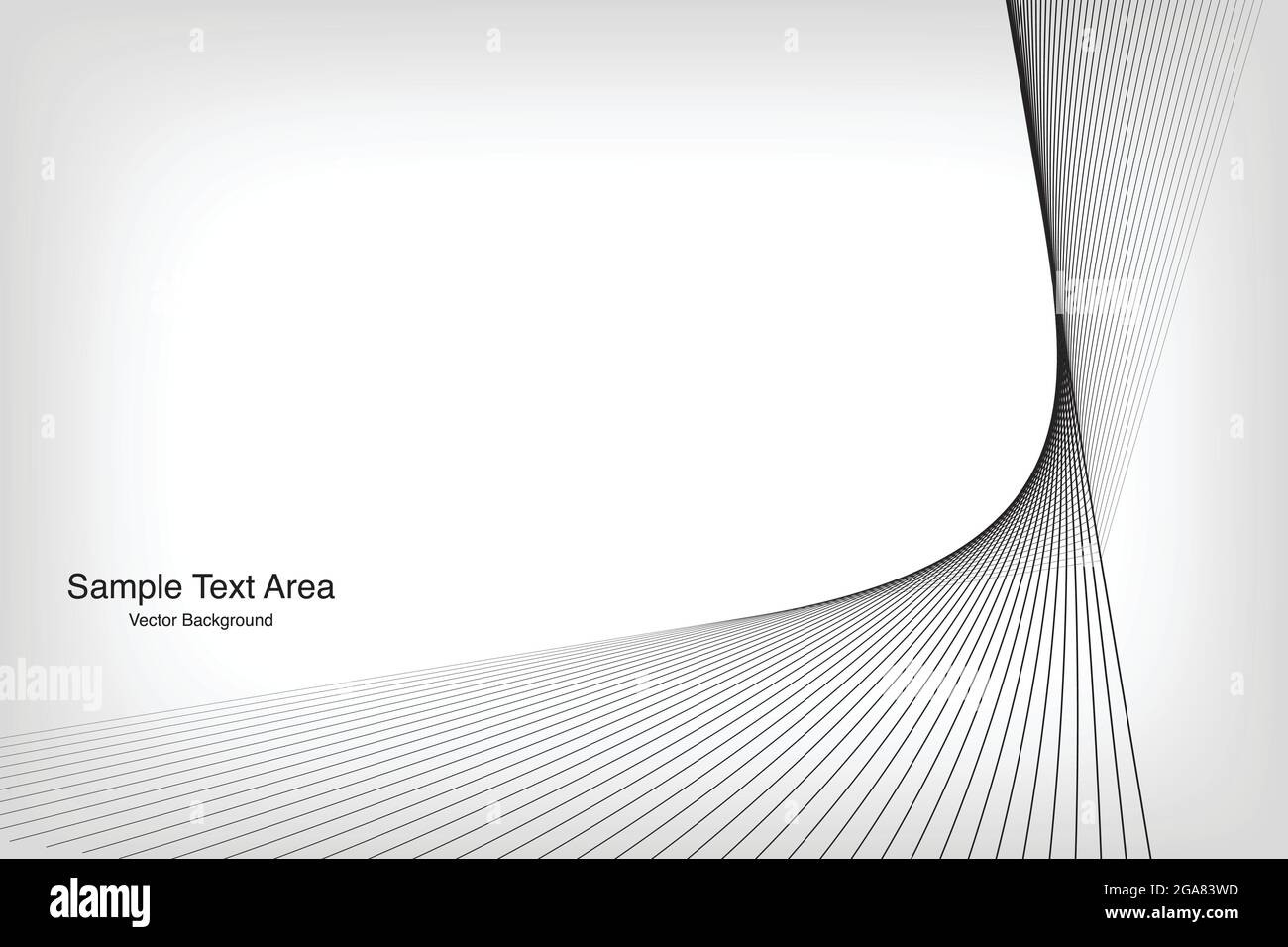 Abstract Modern Wave Line Pattern, Abstract Vector Backgrounds. Thin ...