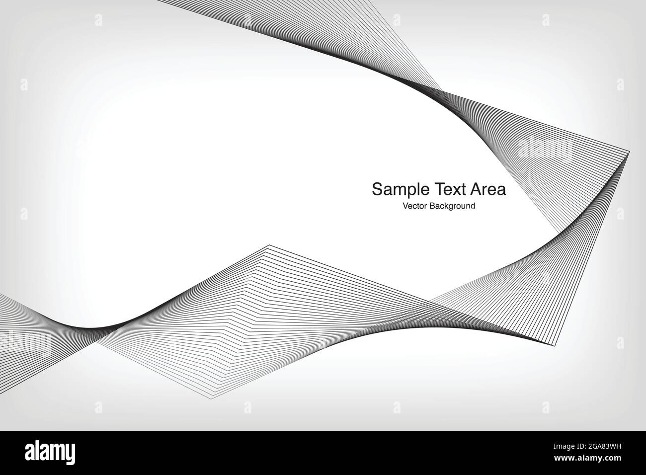 Abstract Modern Wave Line Pattern, Abstract Vector Backgrounds. Thin ...