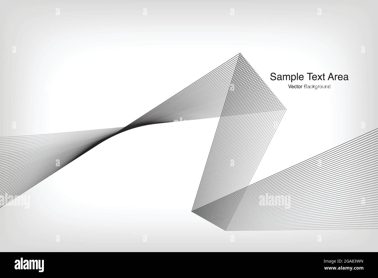 Abstract Modern Wave Line Pattern, Abstract Vector Backgrounds. Thin ...