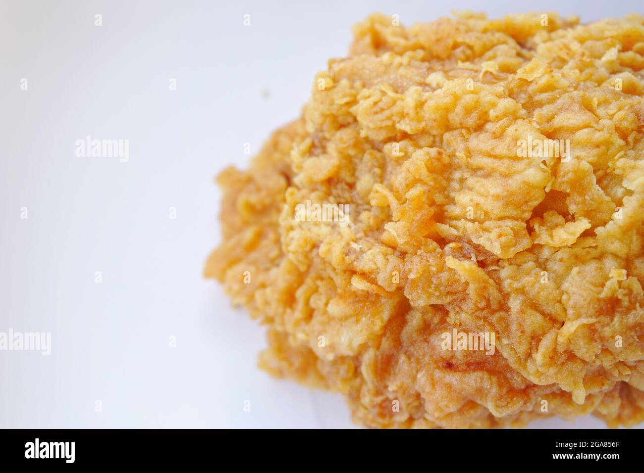 Delicious crispy chicken with crumbs Stock Photo - Alamy