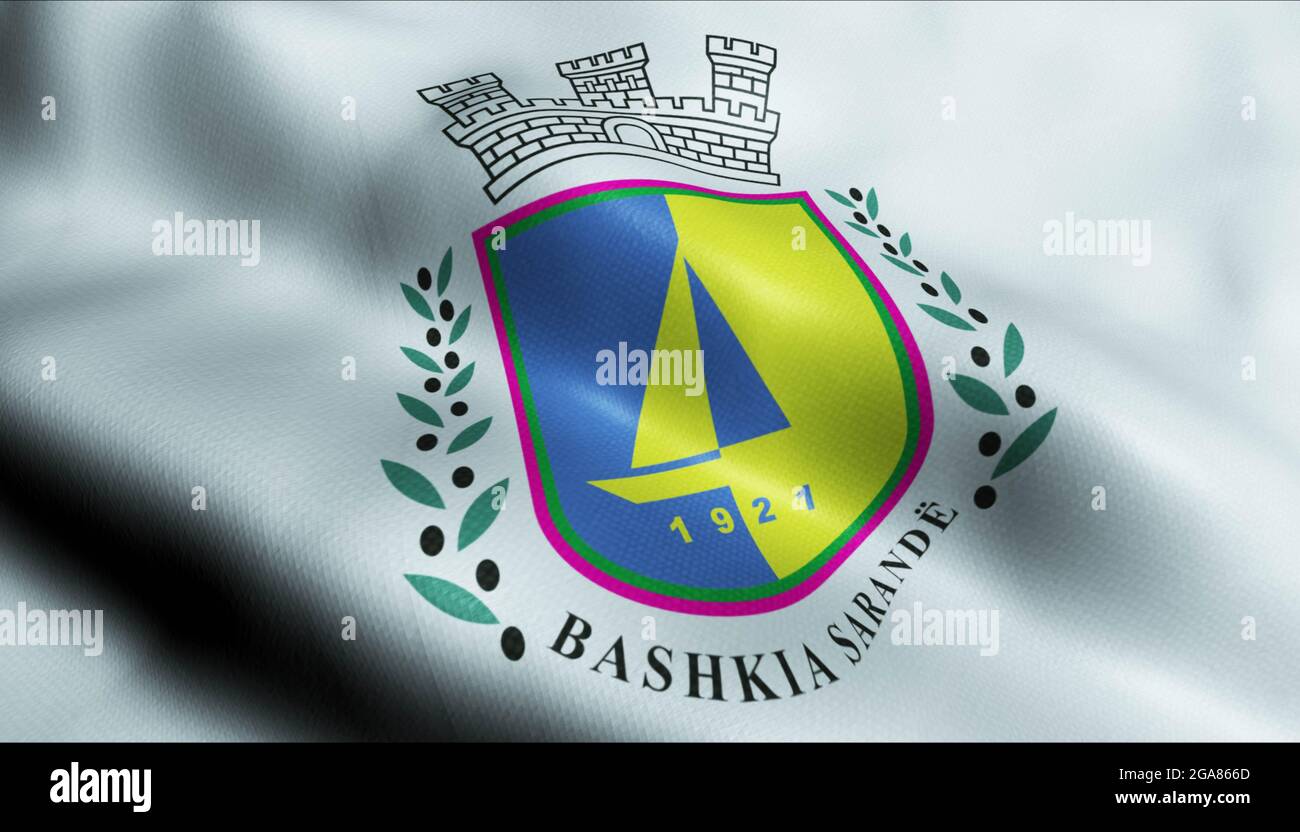 Sarande map hi-res stock photography and images - Alamy