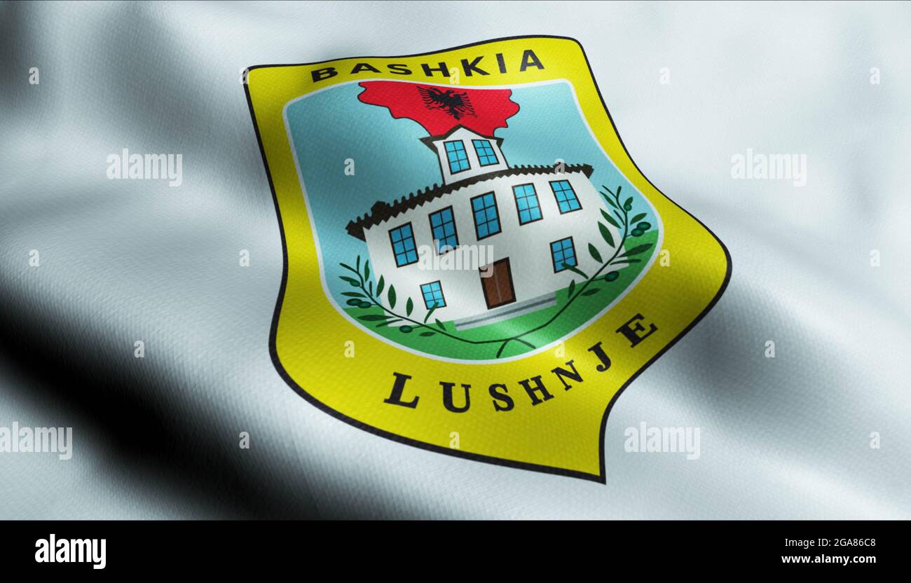 Lushnje map hi-res stock photography and images - Alamy