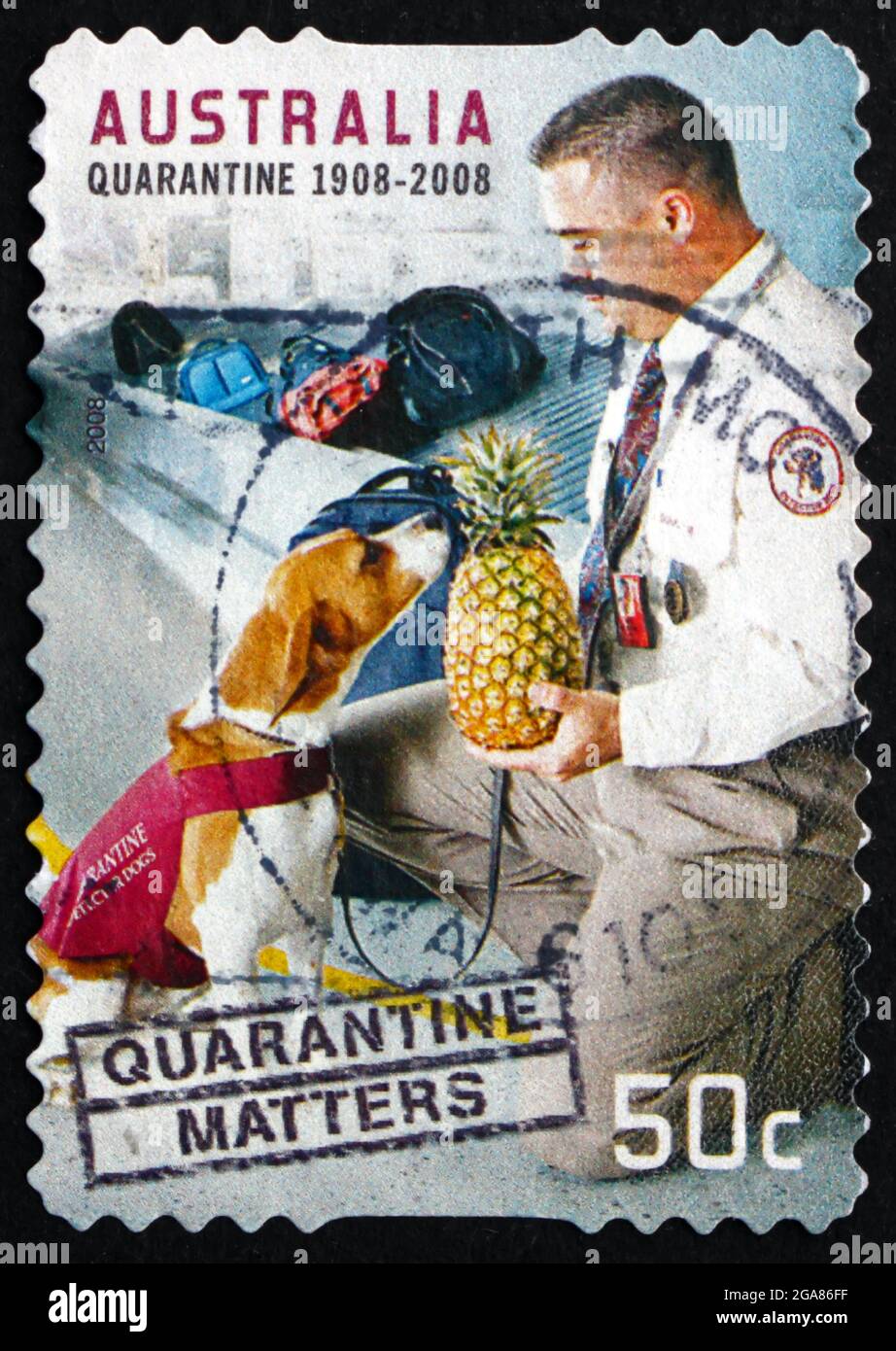 AUSTRALIA - CIRCA 2008: a stamp printed in the Australia shows ...