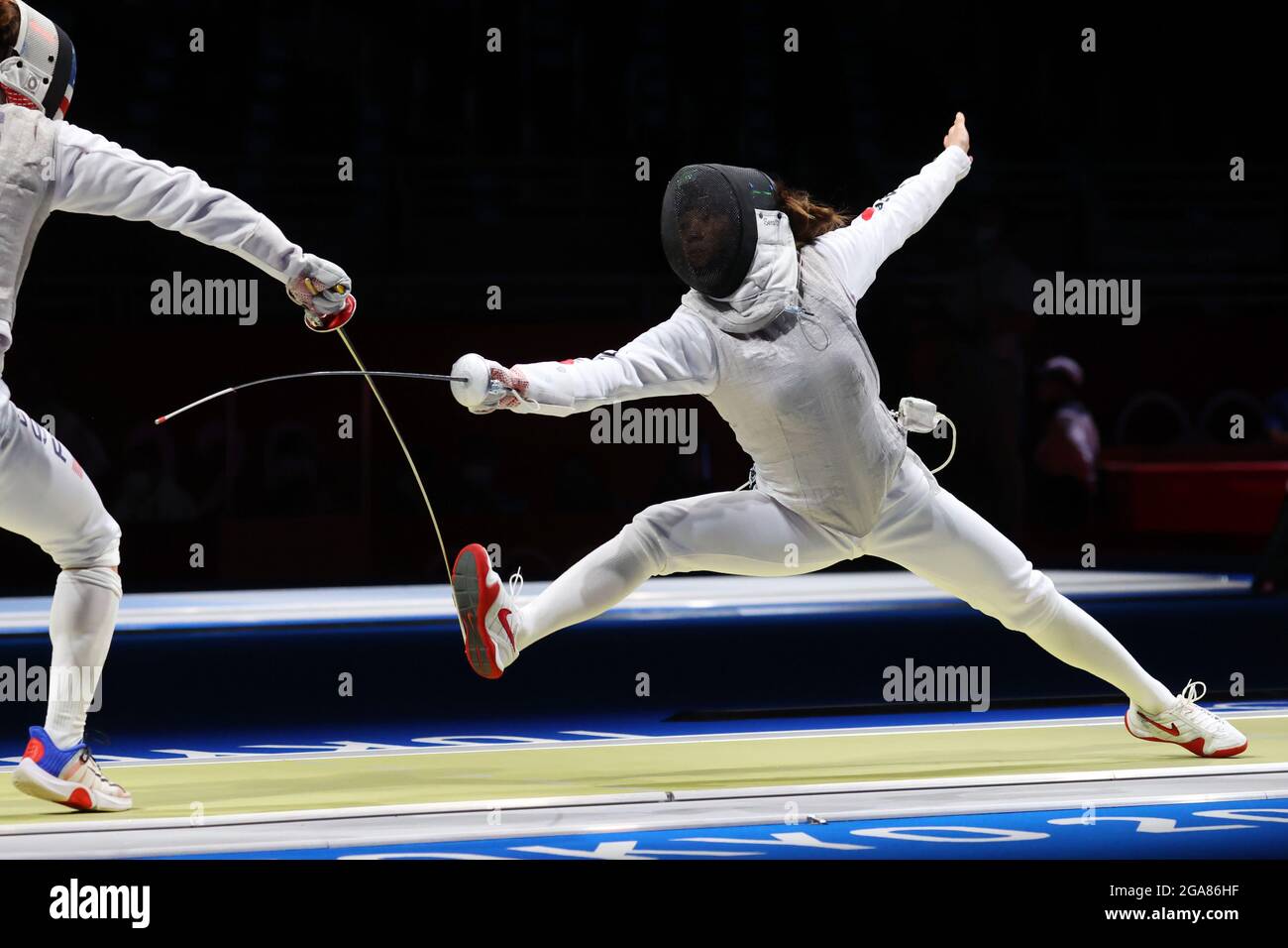 Chiba, Japan. 29th July, 2021. Sera Azuma (JPN) Fencing : Women's Foil ...