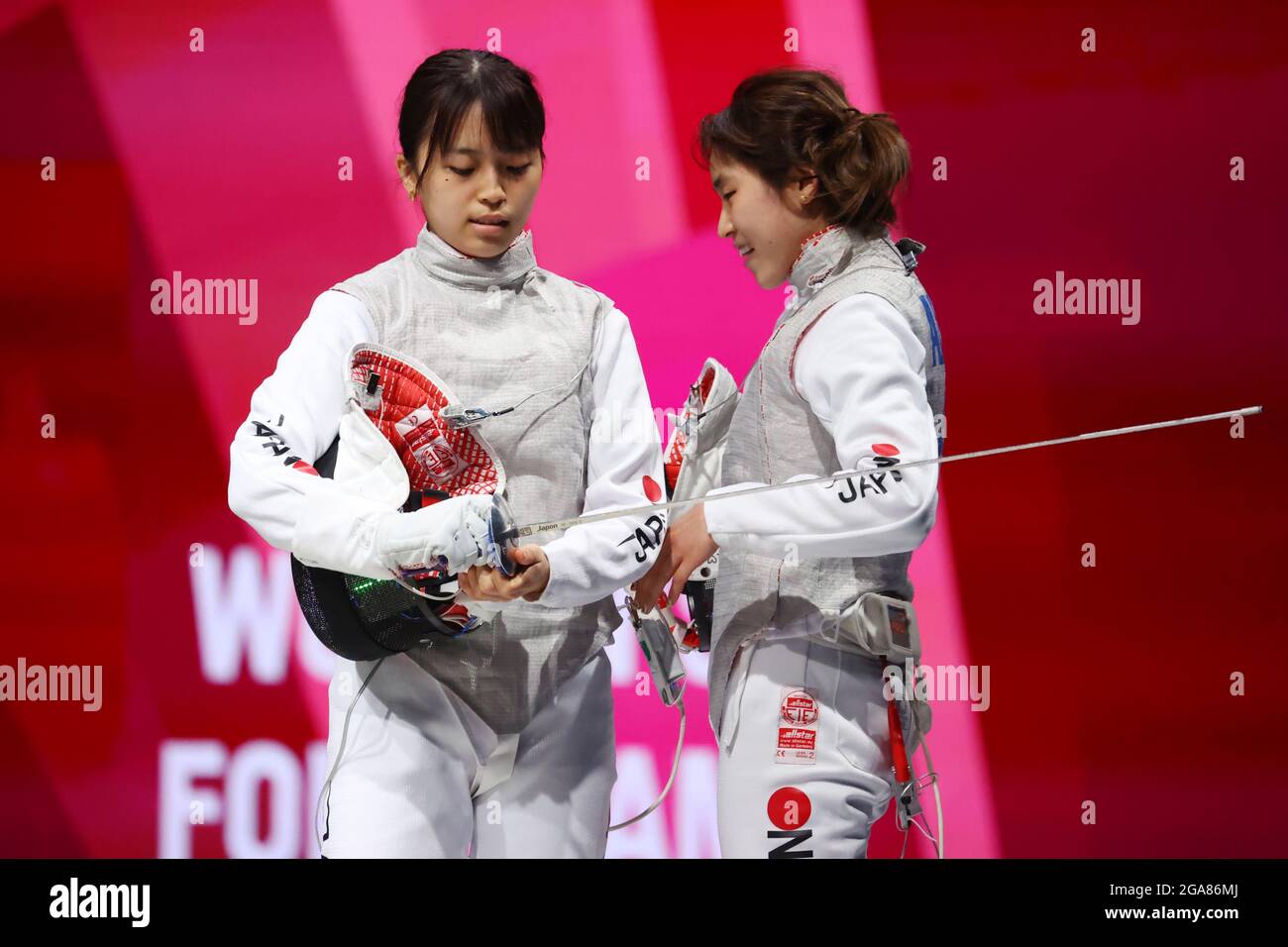 Chiba, Japan. 29th July, 2021. (L to R) Rio Azuma, Sera Azuma (JPN ...