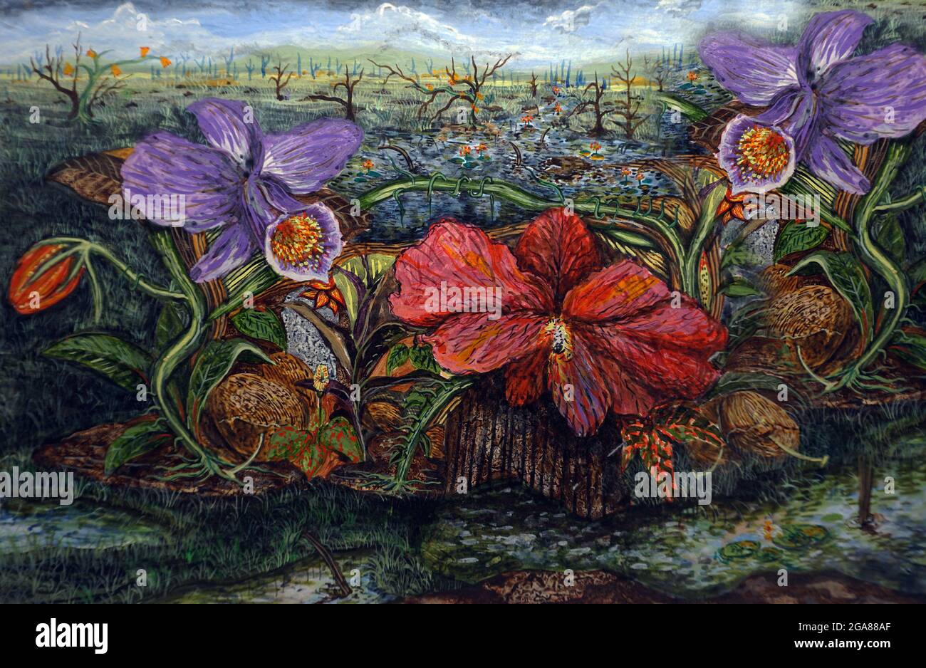 Abstract impressionism oil painting hi-res stock photography and images ...