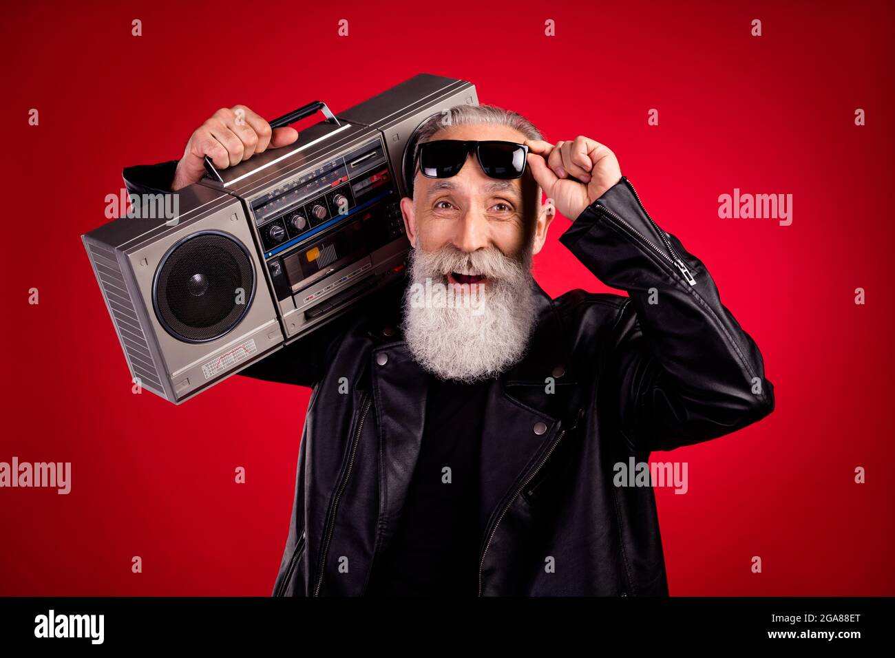 Rocker With Glasses High Resolution Stock Photography and Images - Alamy