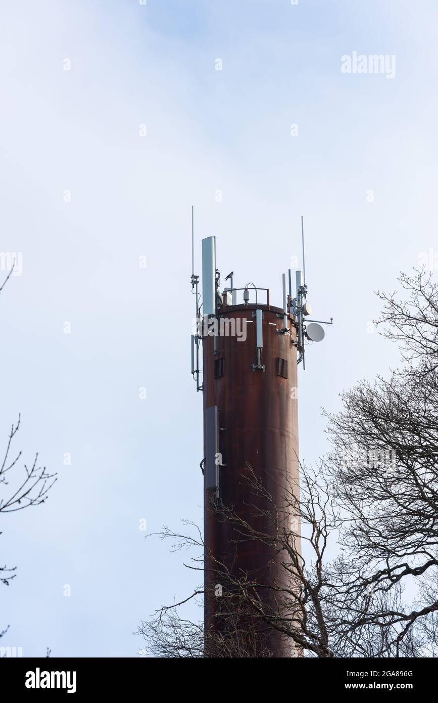 Broadcast station transmitters hi-res stock photography and images - Alamy