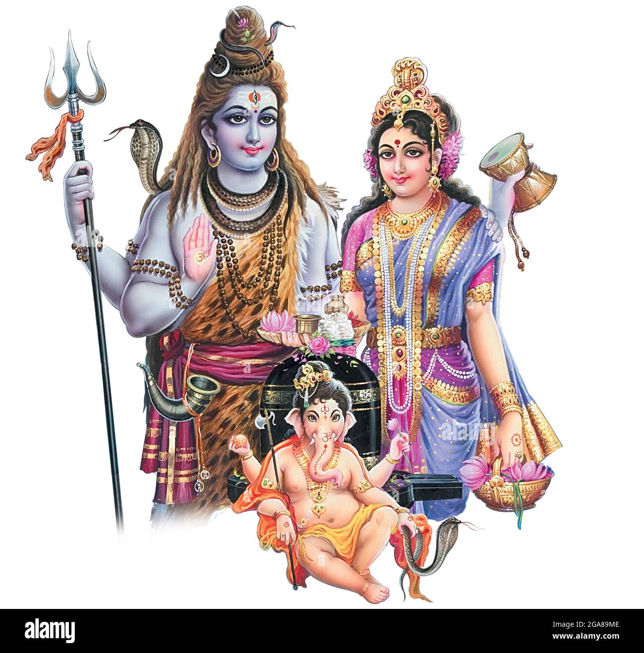 High-Resolution Hindu Mythology Picture of Lord Shiva Stock Photo - Alamy